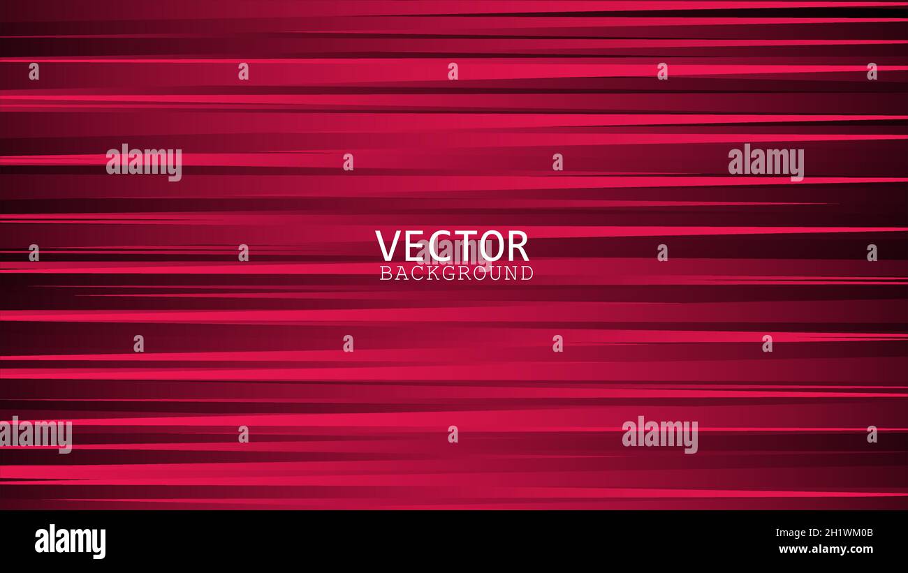 abstract red background. horizontal lines and strips Stock Vector Image ...