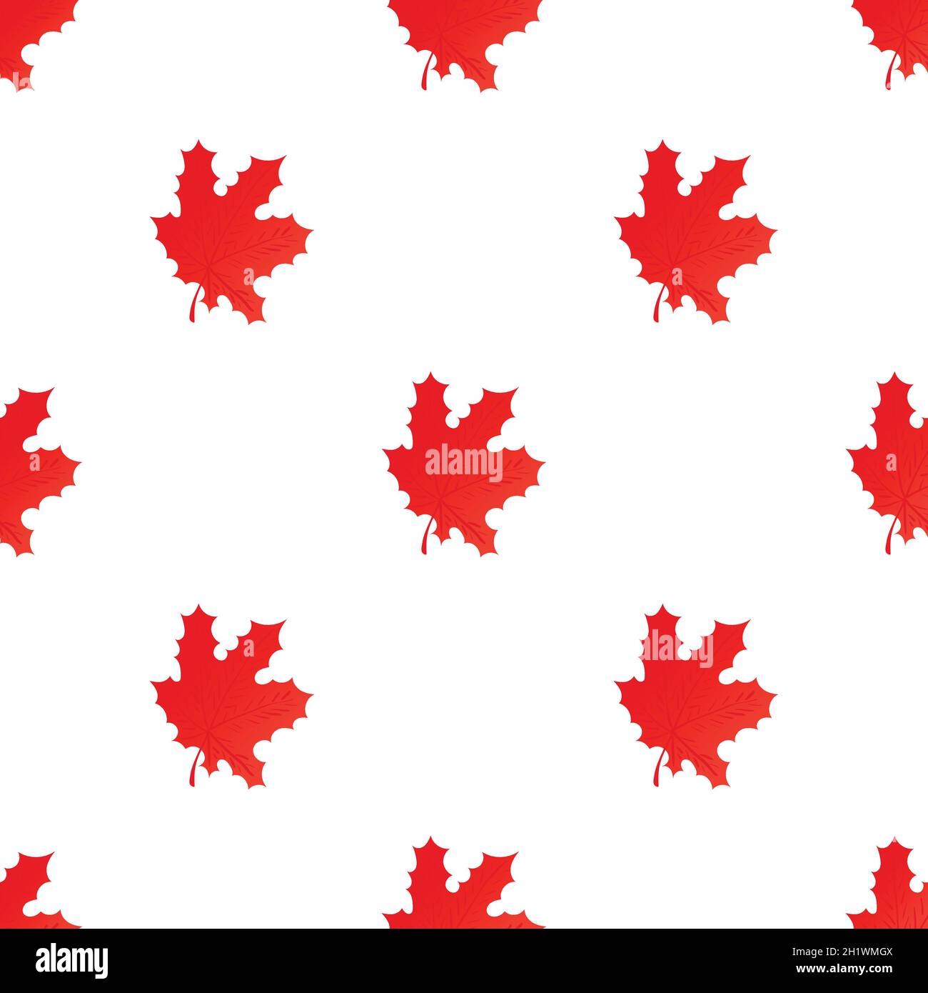 Red maple leaf pattern seamless background texture repeat wallpaper ...