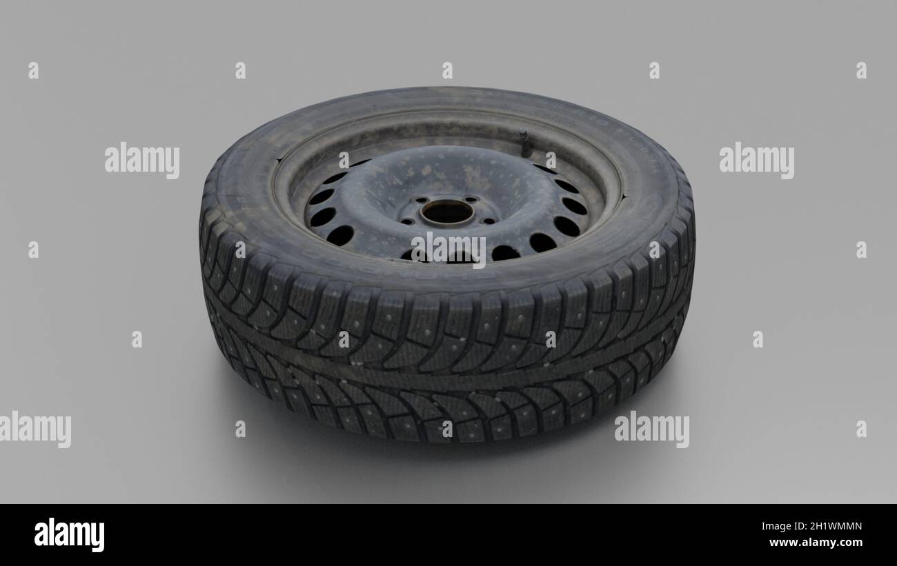 Wheel on the surfac Stock Photo - Alamy