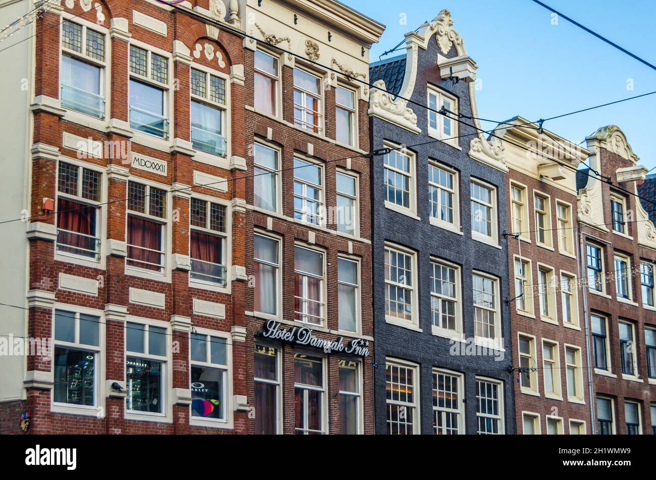 AMSTERDAM, THE NETHERLANDS - NOVEMBER 17, 2018: Urban landscape ...