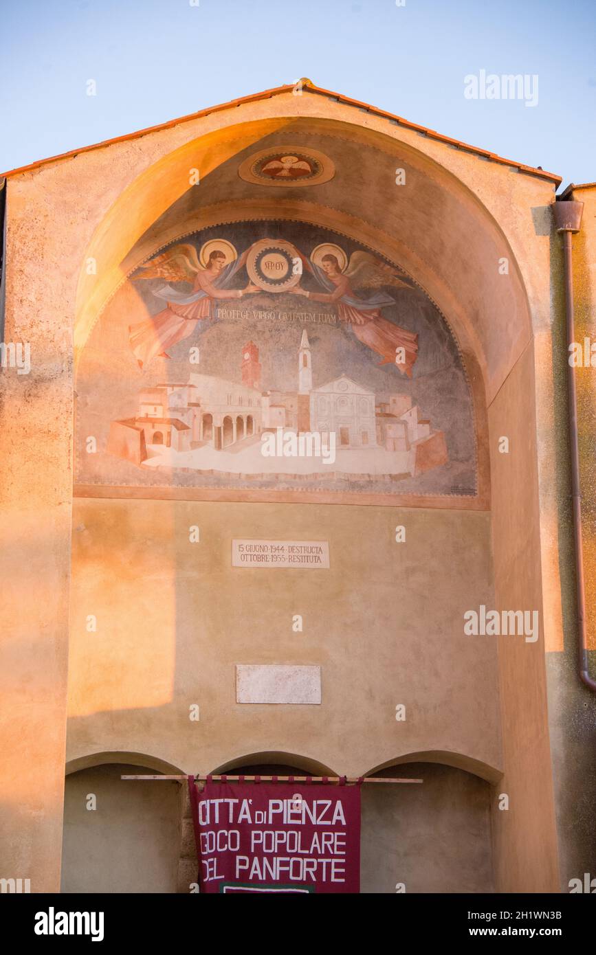 Europe, Italy, Tuscany, Pienza, Porta al Murello Stock Photo - Alamy