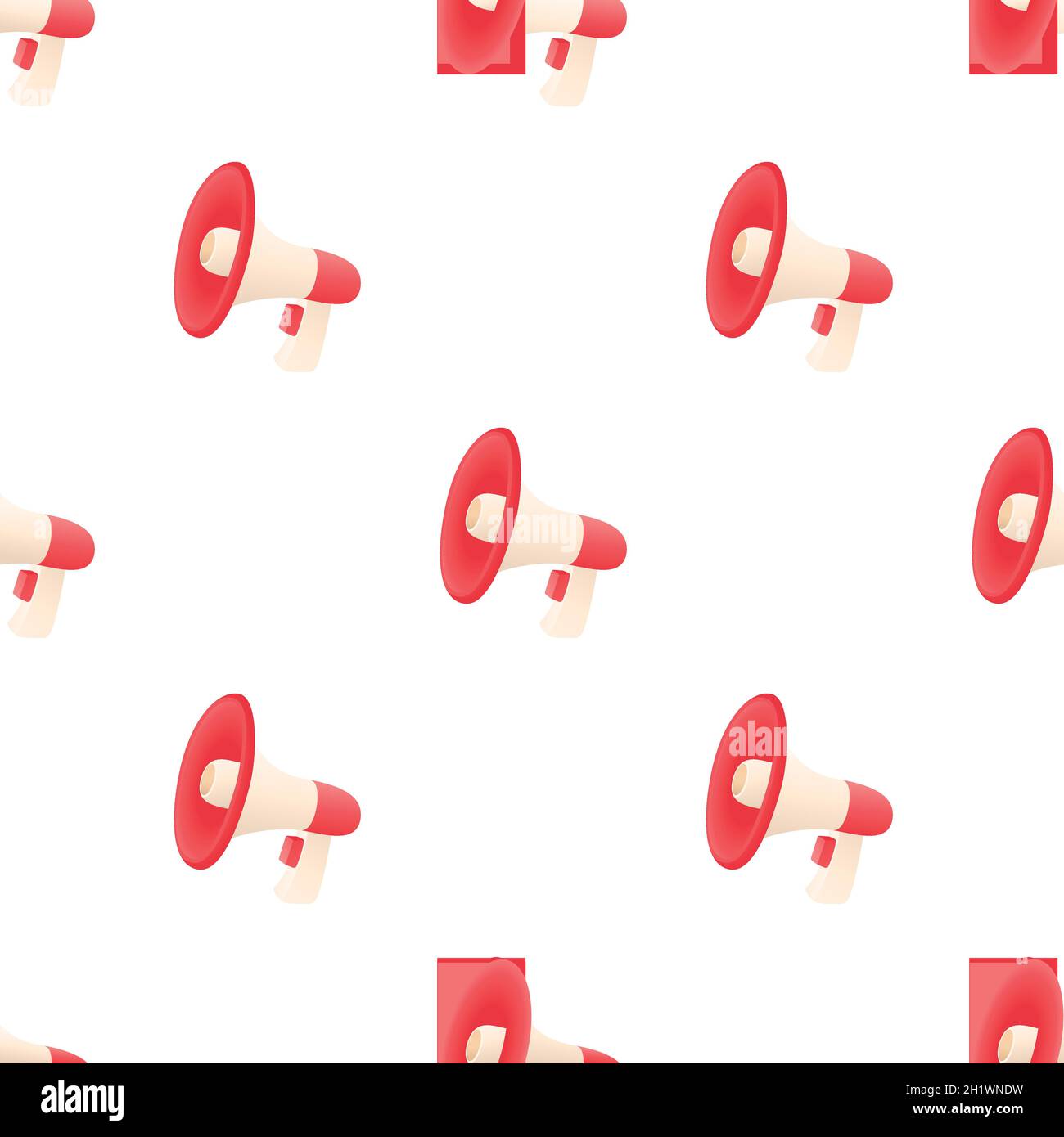 Red loudspeaker pattern seamless background texture repeat wallpaper ...