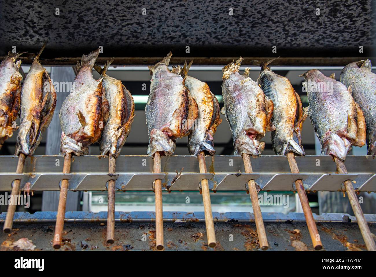 Fish on stick hi-res stock photography and images - Alamy