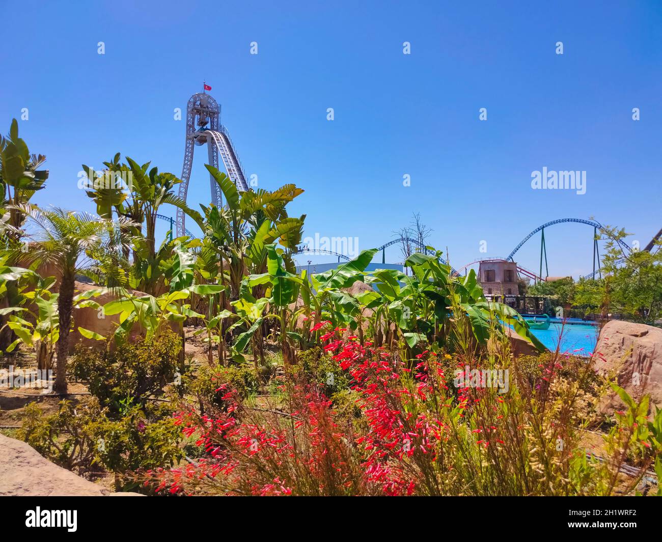 Belek, Antalya, Turkey - May 15, 2021: The Land of Legends theme park ...