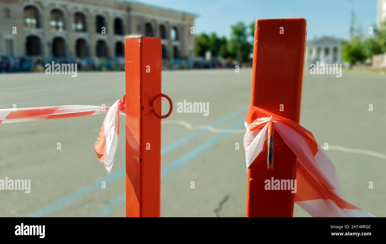 No entry sign on a pole hi-res stock photography and images - Alamy