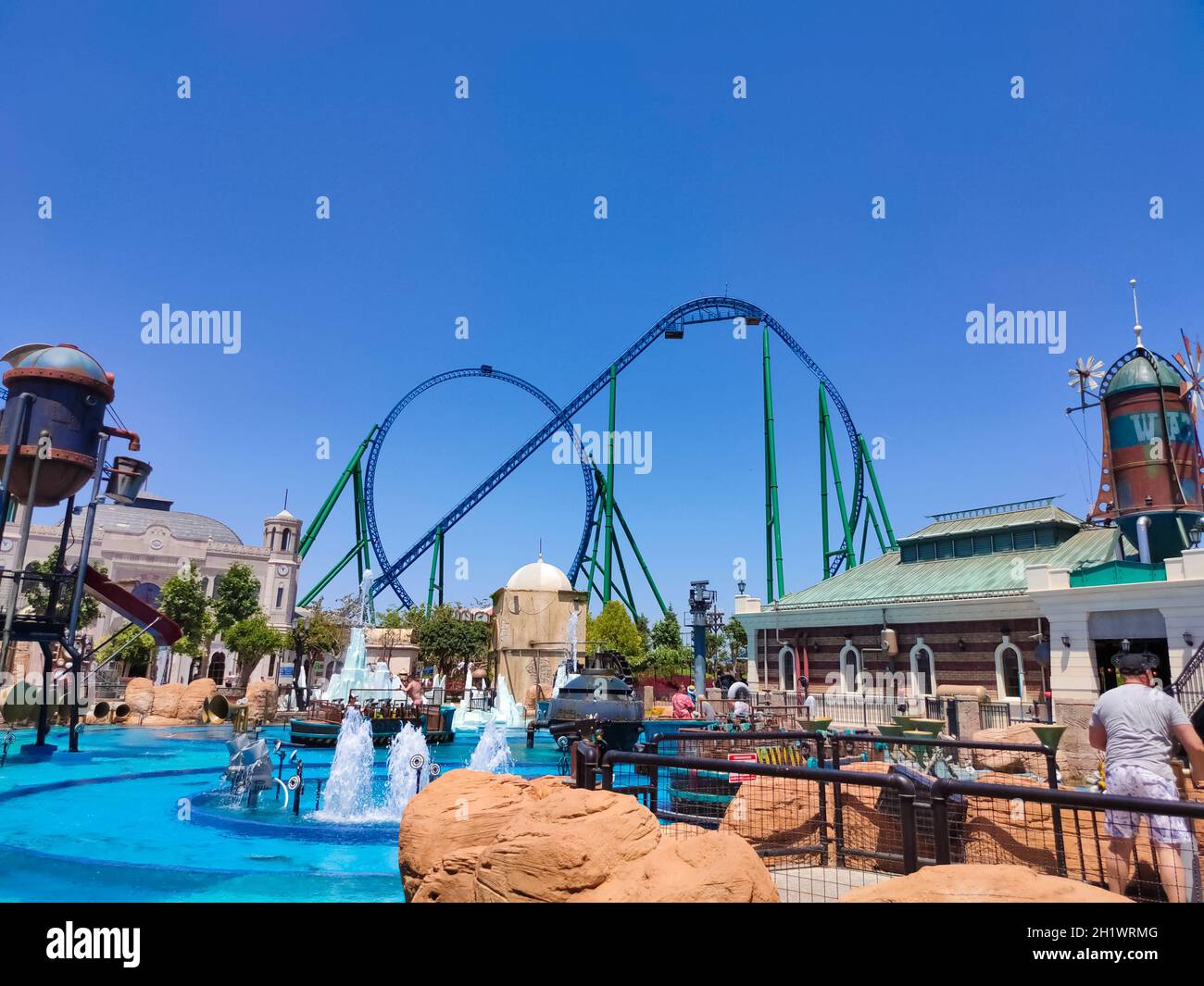 Belek, Antalya, Turkey - May 15, 2021: The Land of Legends theme park ...