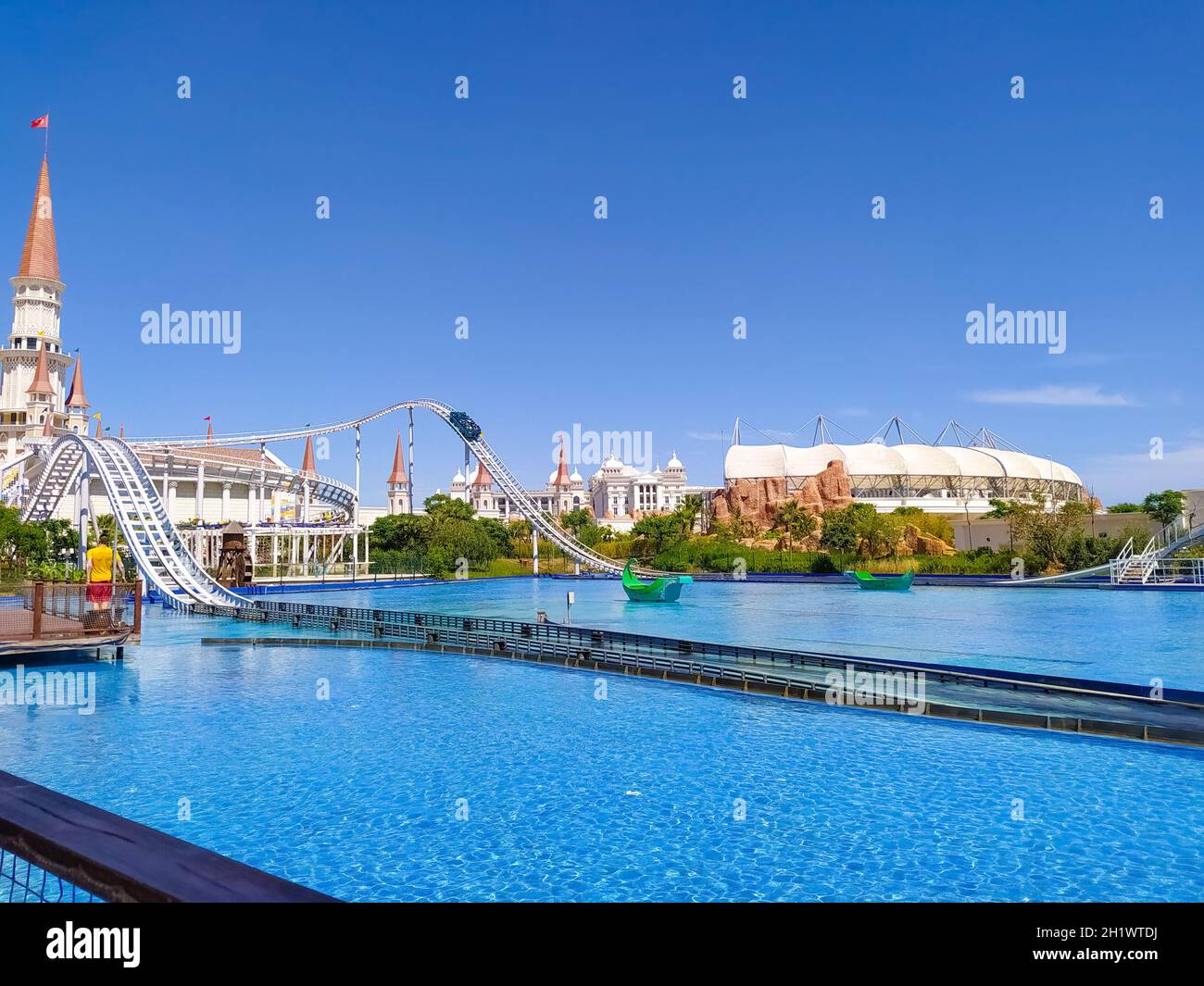 Belek, Antalya, Turkey - May 15, 2021: The Land of Legends theme park ...