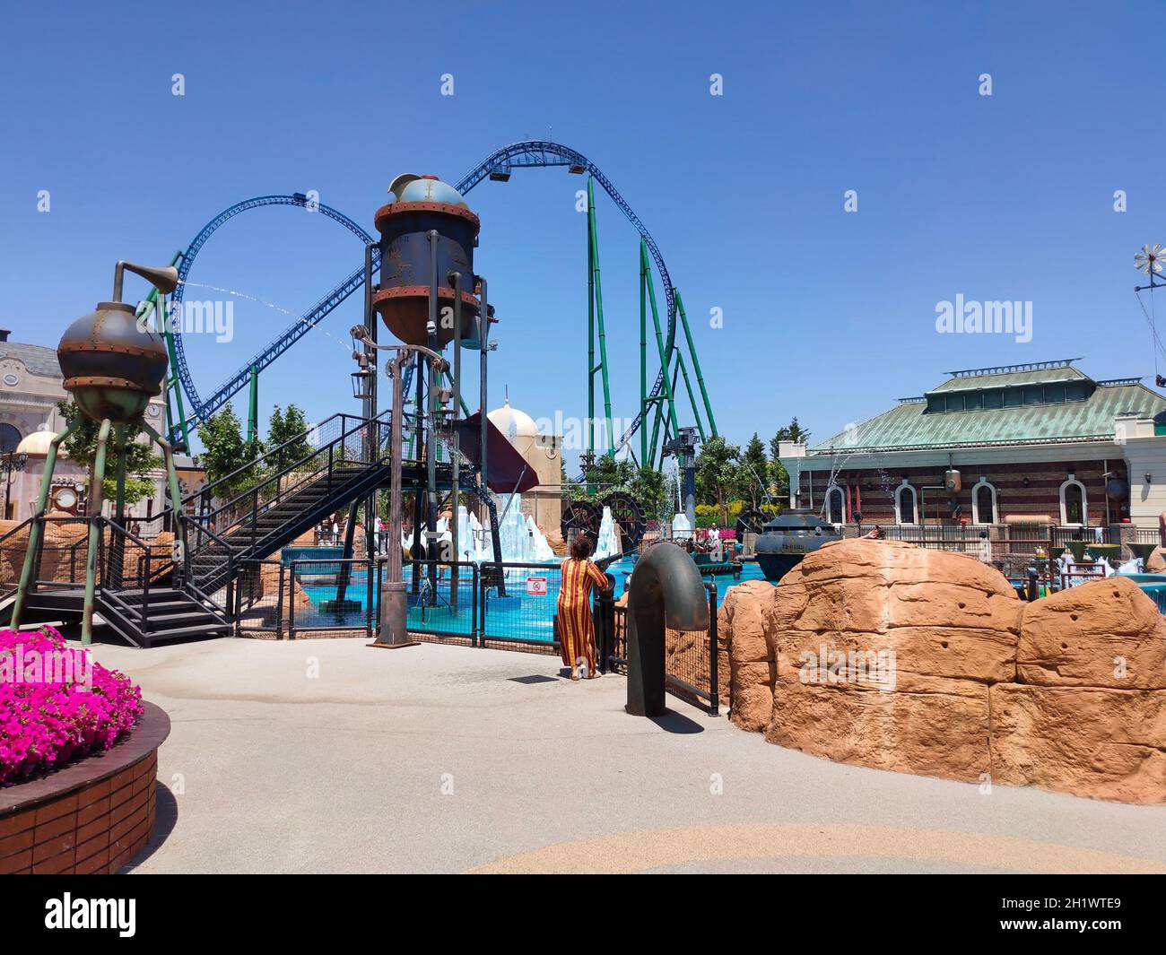 Belek, Antalya, Turkey - May 15, 2021: The Land of Legends theme park ...