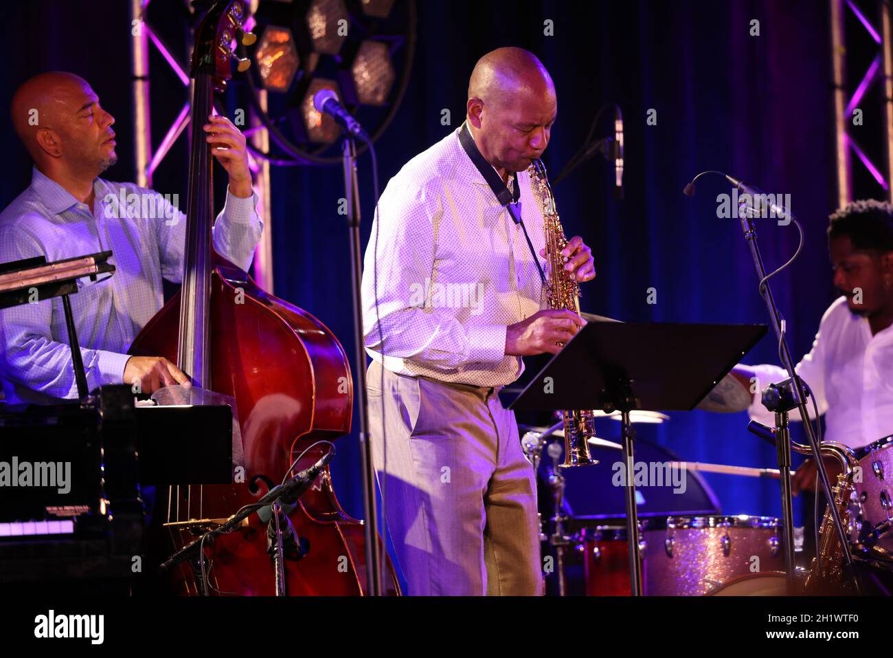 Cracow, Poland - July 11, 2021: Branford Marsalis Quartet live at 26rd ...