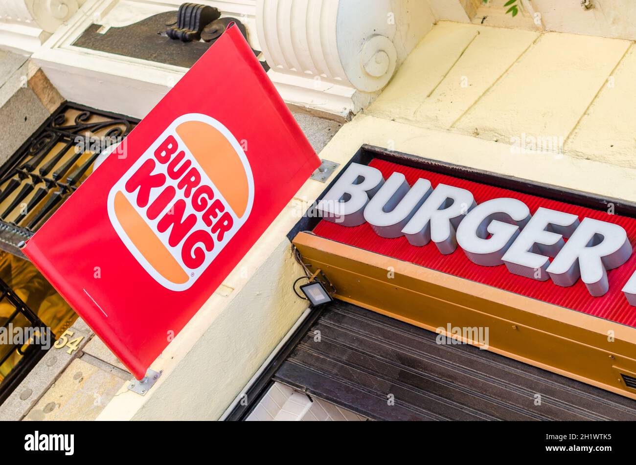 Spain burger king hi-res stock photography and images - Alamy