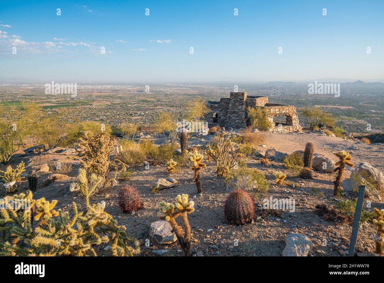 Top view of downtown Phoenix Arizona in USA Stock Photo - Alamy