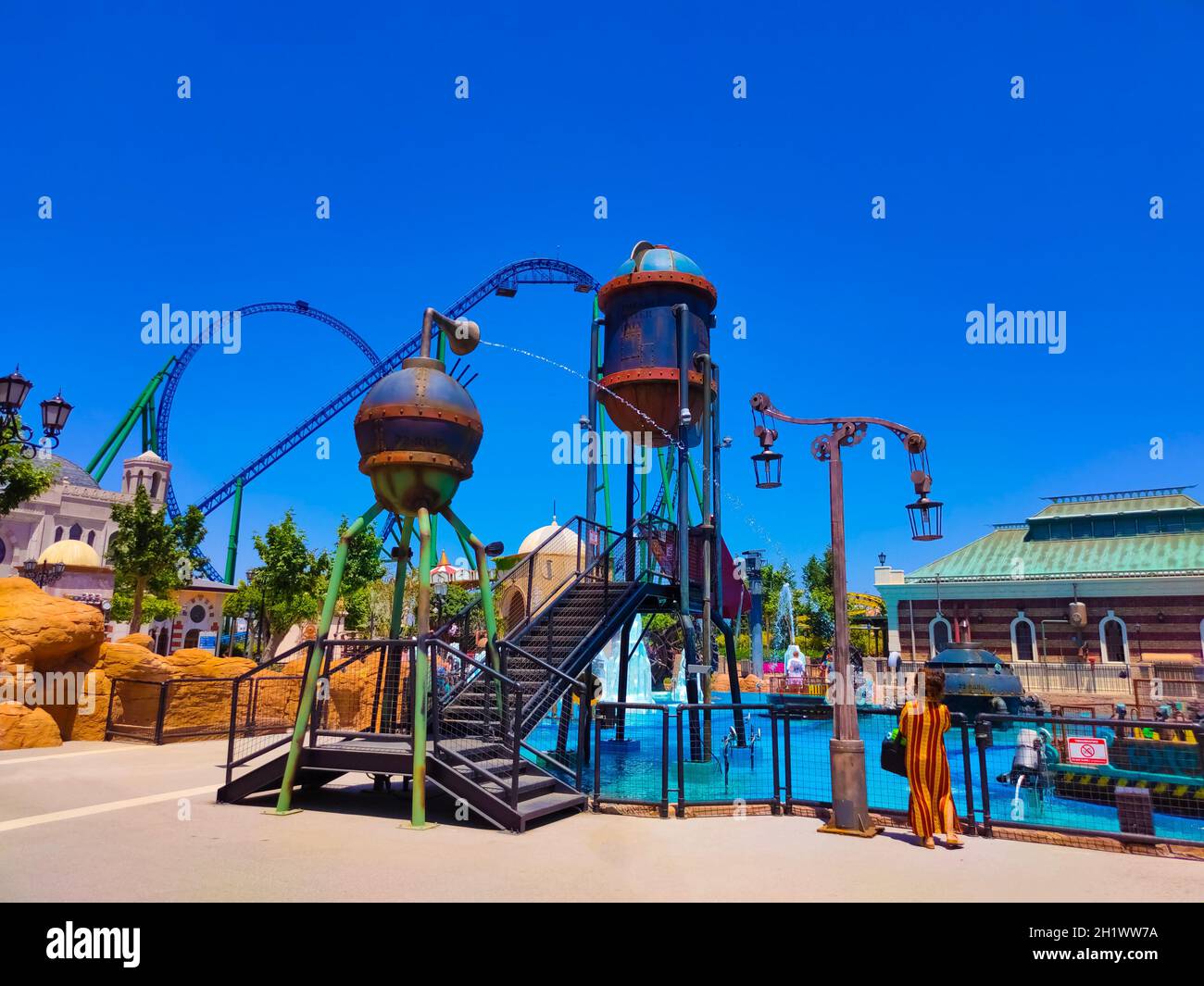 Belek, Antalya, Turkey - May 15, 2021: The Land of Legends theme park ...