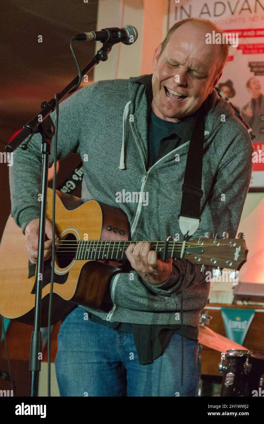 South African singer-songwriter Matthew van der Want performs at the ...