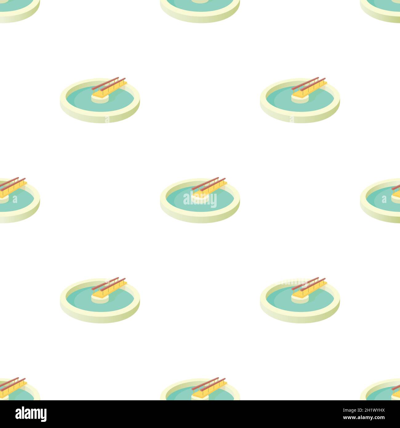 Round pool pattern seamless background texture repeat wallpaper ...