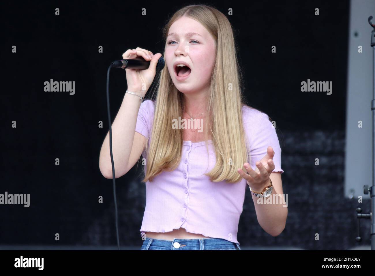 Lisa-Marie Ramm, Siegerin THE VOICE KIDS 2020, Auftritt 750 Jahre ...
