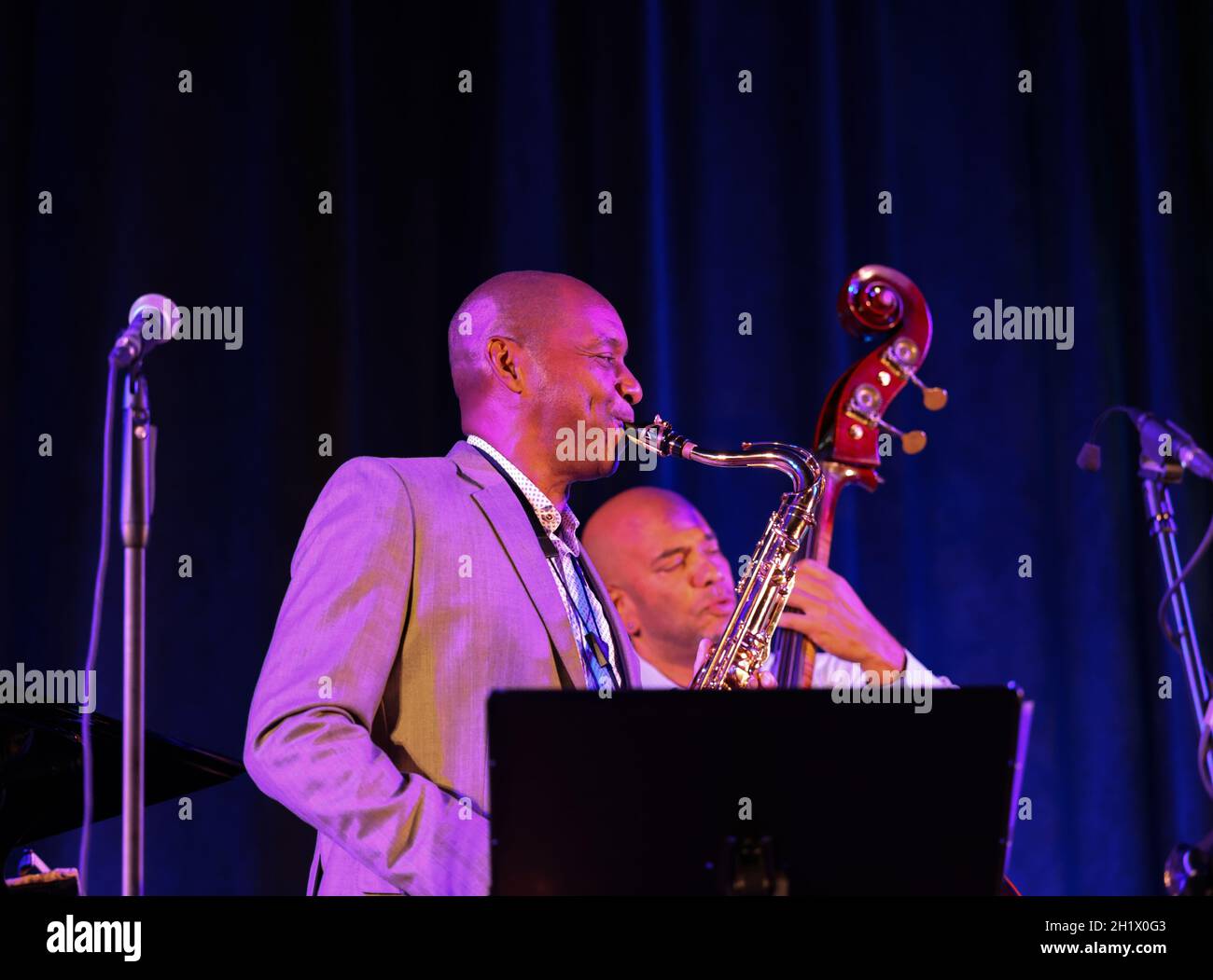 Cracow, Poland - July 11, 2021: Branford Marsalis Quartet live at 26rd ...