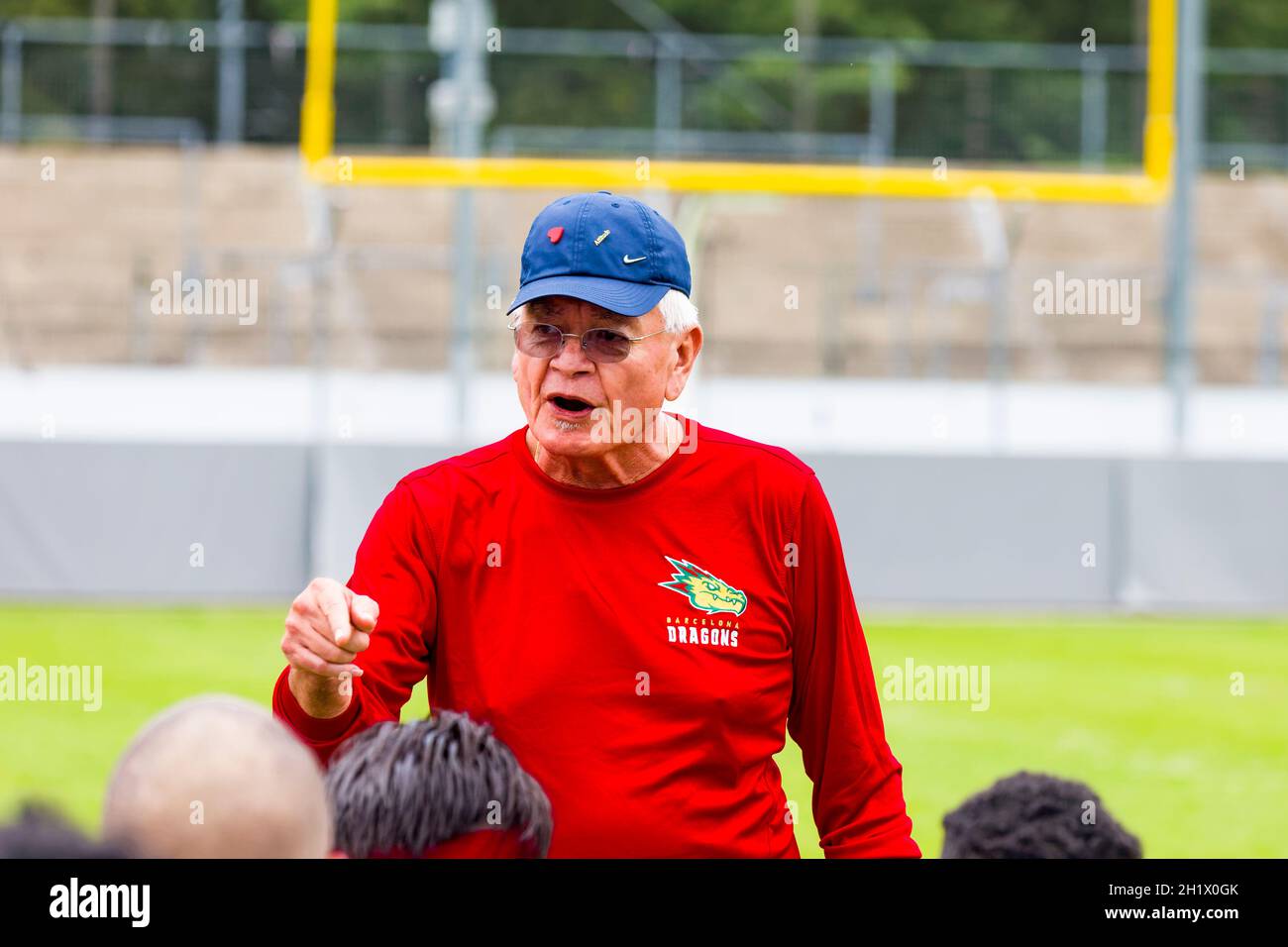 Adam Rita / Head Coach der Barcelona Dragons Stock Photo - Alamy