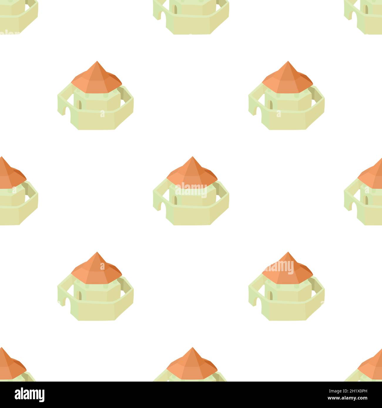 Buddhist temple pattern seamless background texture repeat wallpaper ...