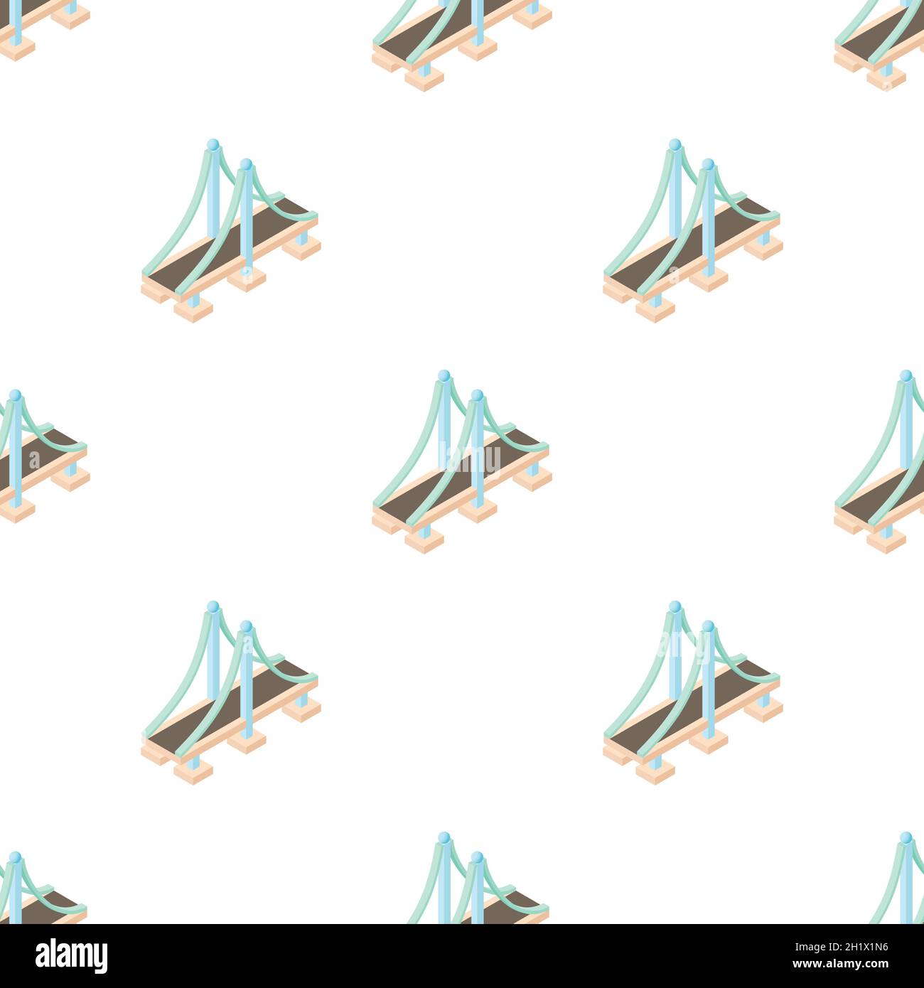 Bridge with pillars pattern seamless background texture repeat ...