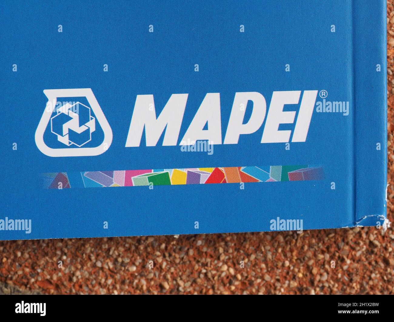 MILAN, ITALY - CIRCA AUGUST 2021: Mapei sign Stock Photo - Alamy