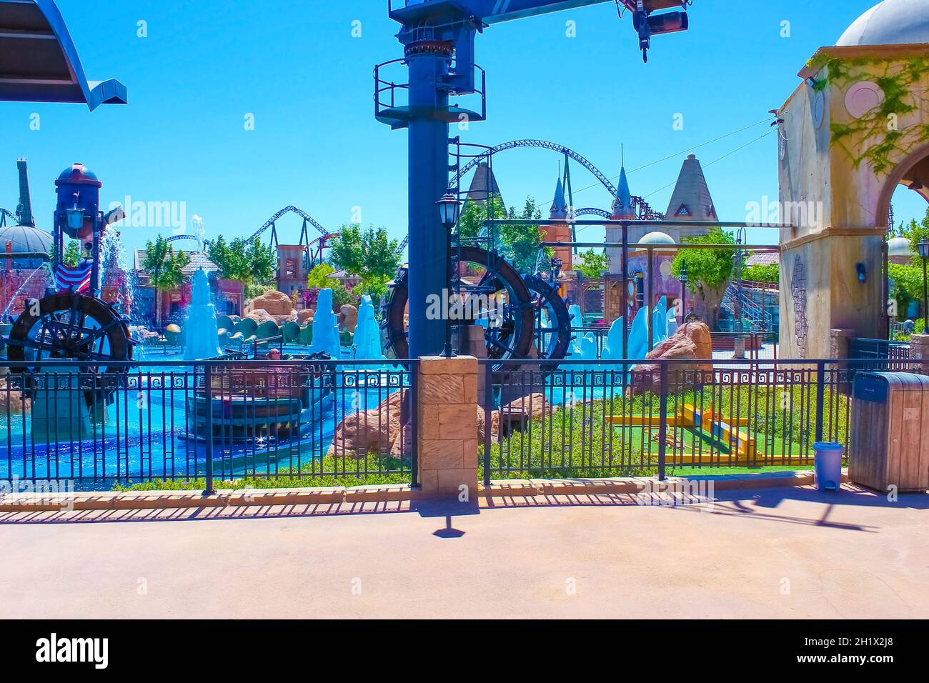Belek, Antalya, Turkey - May 15, 2021: The Land of Legends theme park ...