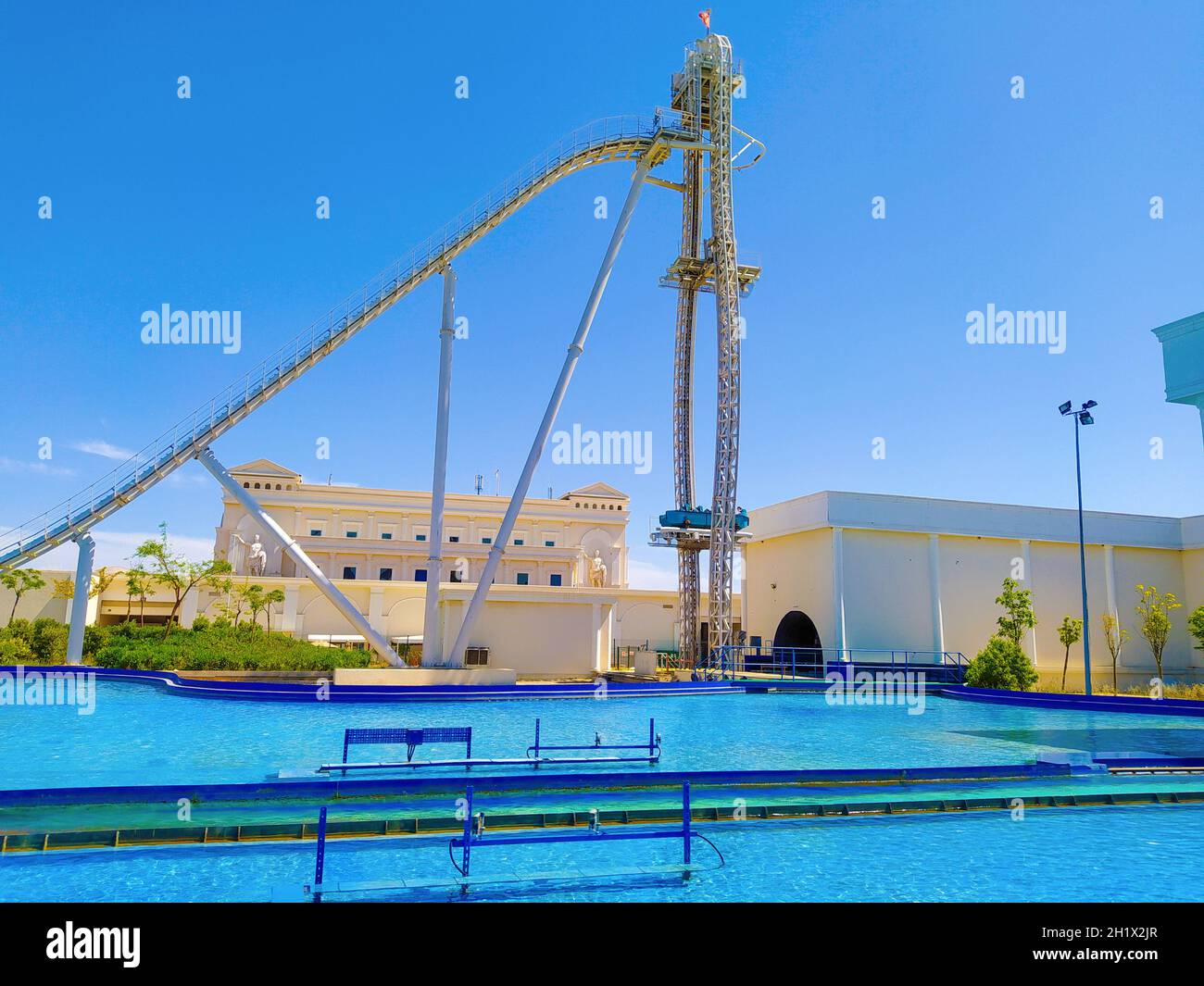 Belek, Antalya, Turkey - May 15, 2021: The Land of Legends theme park ...