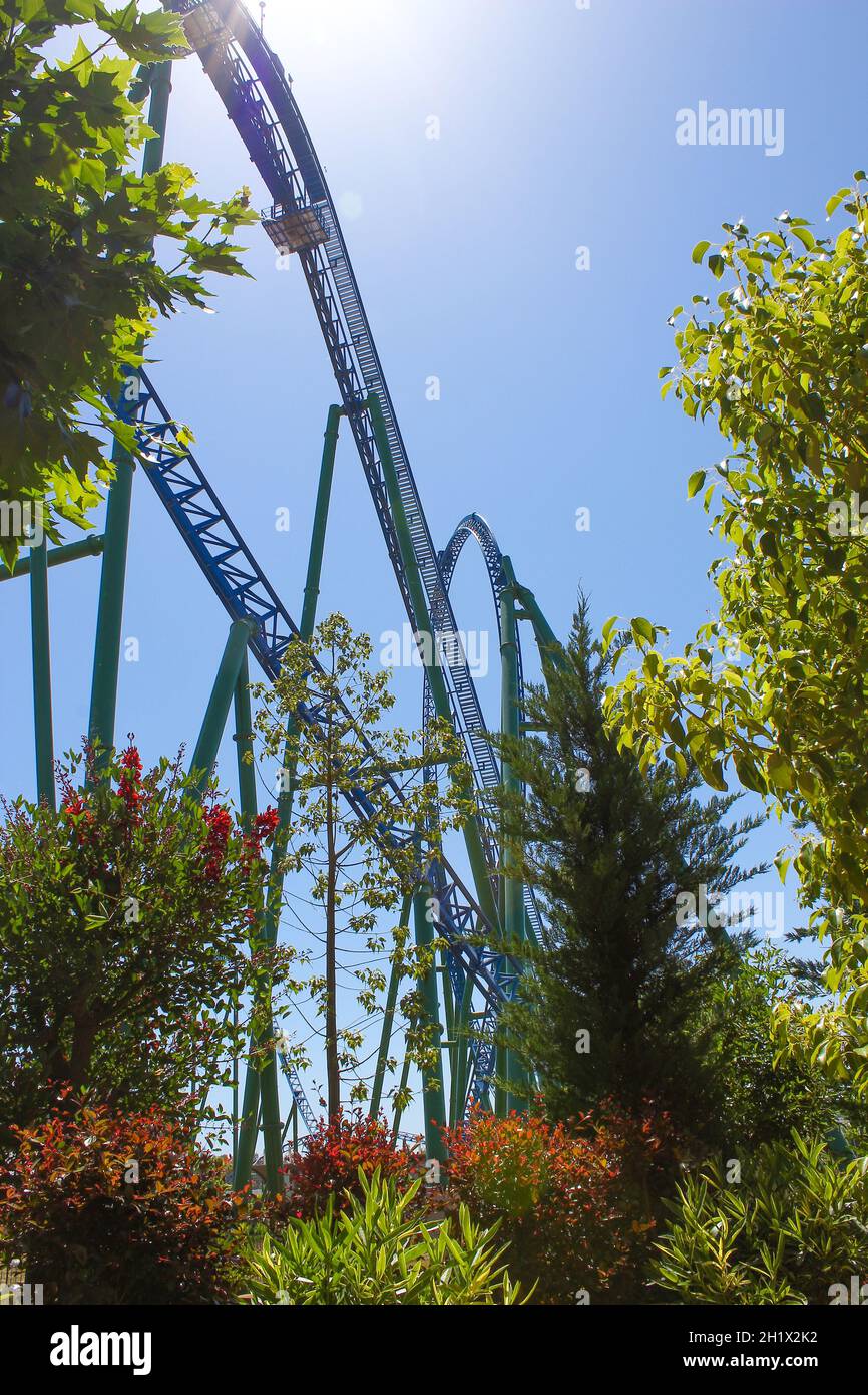 Belek, Antalya, Turkey - May 15, 2021: The Land of Legends theme park ...