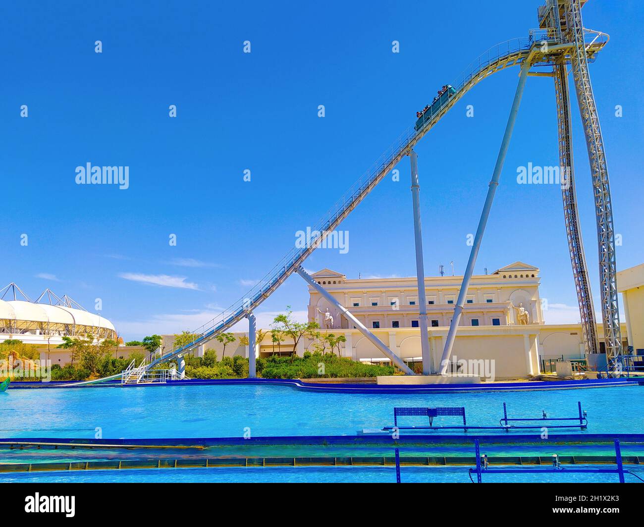 Belek, Antalya, Turkey - May 15, 2021: The Land of Legends theme park ...