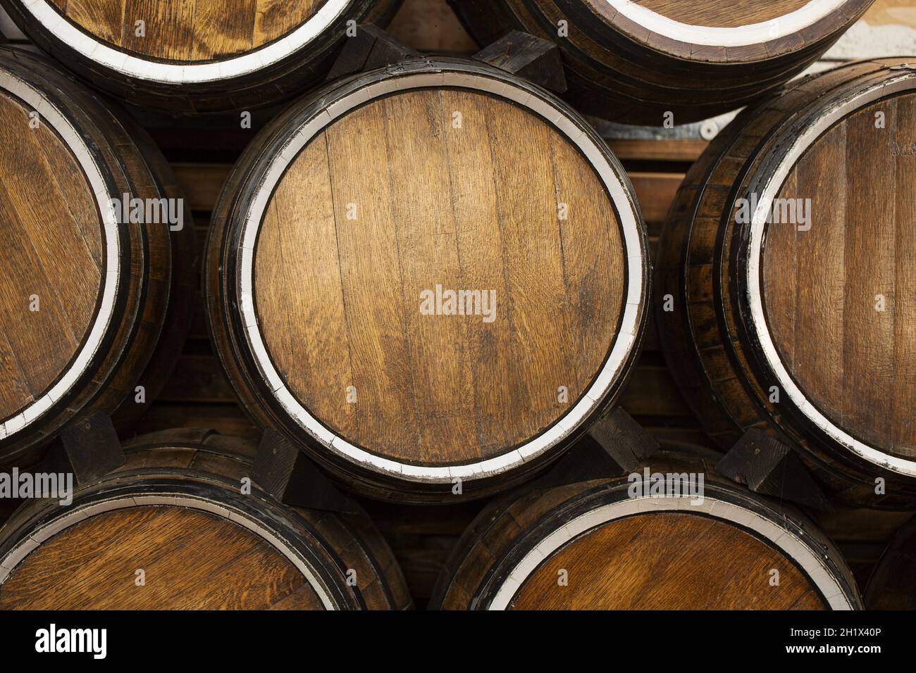 top view wooden barrels. Resolution and high quality beautiful photo ...