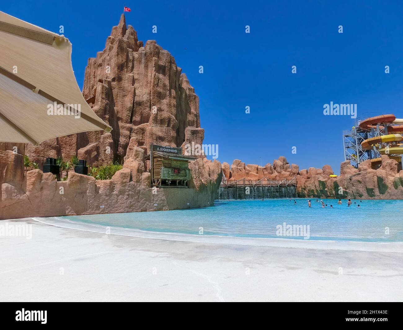 Belek, Antalya, Turkey - May 15, 2021: The Land of Legends theme park ...