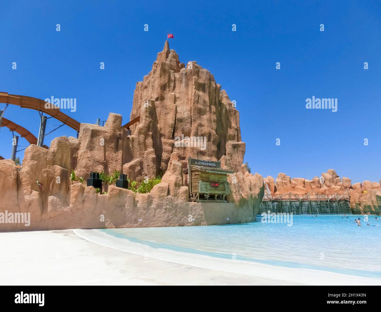 Belek, Antalya, Turkey - May 15, 2021: The Land of Legends theme park ...