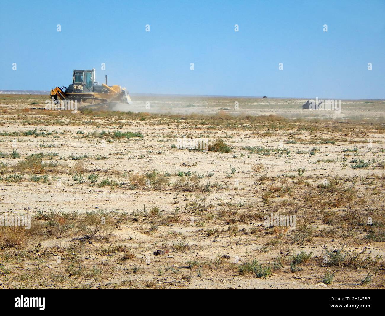 Dozer scraper hi-res stock photography and images - Alamy