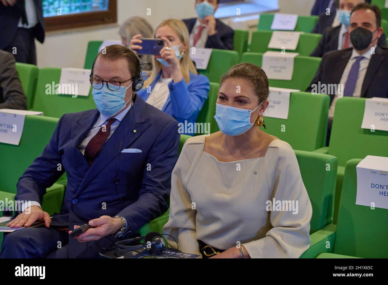 Princess Victoria Ingrid Alice Désirée, Duke Daniel Westling, Minister ...