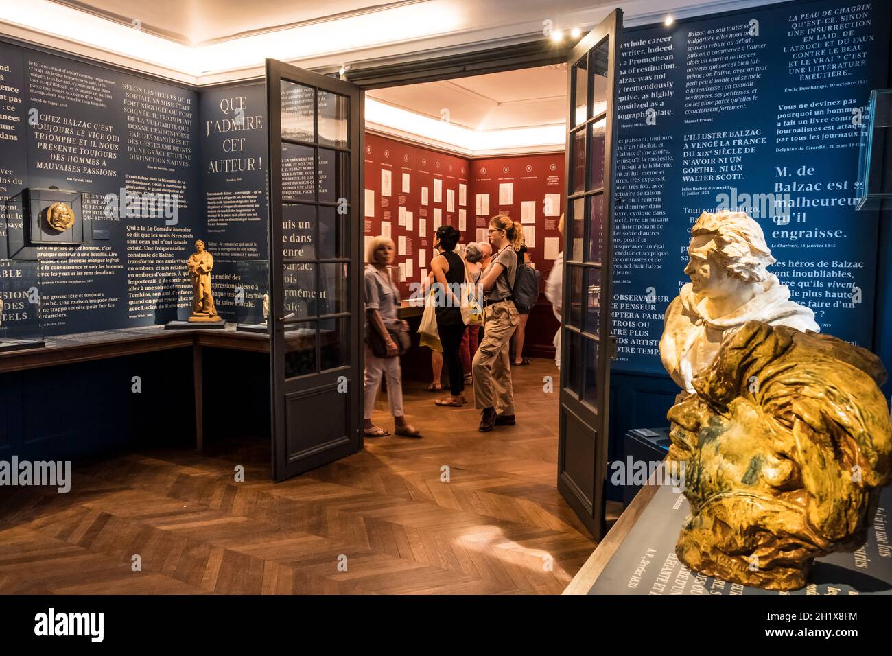 FRANCE. PARIS (16TH DISTRICT). BALZAC'S HOUSE Stock Photo - Alamy