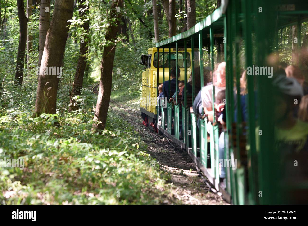 Liliput-Bahn im Wiener Prater, Wien, Österreich, Europa - Liliput-Train ...