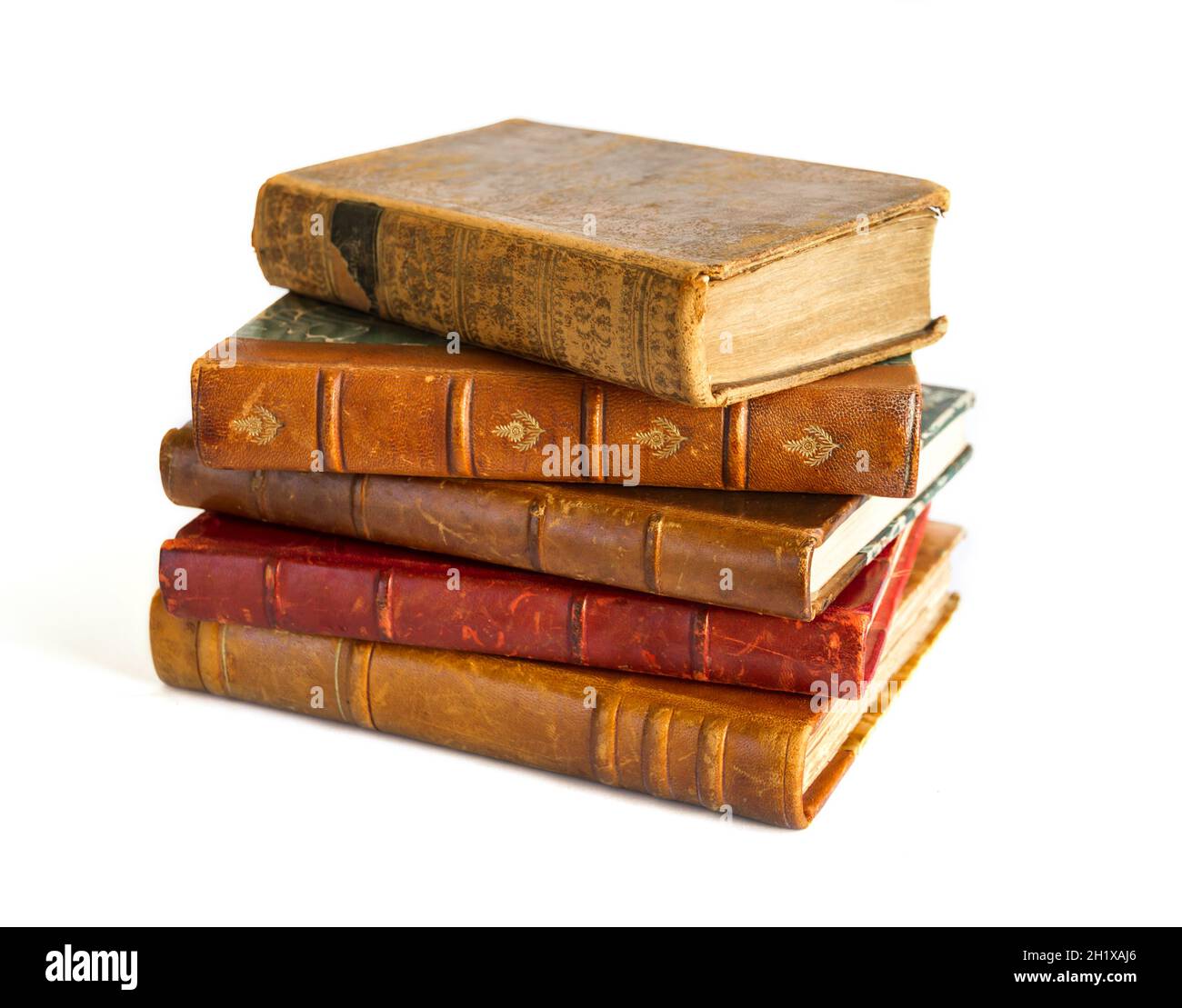 Stack Of Old School Books