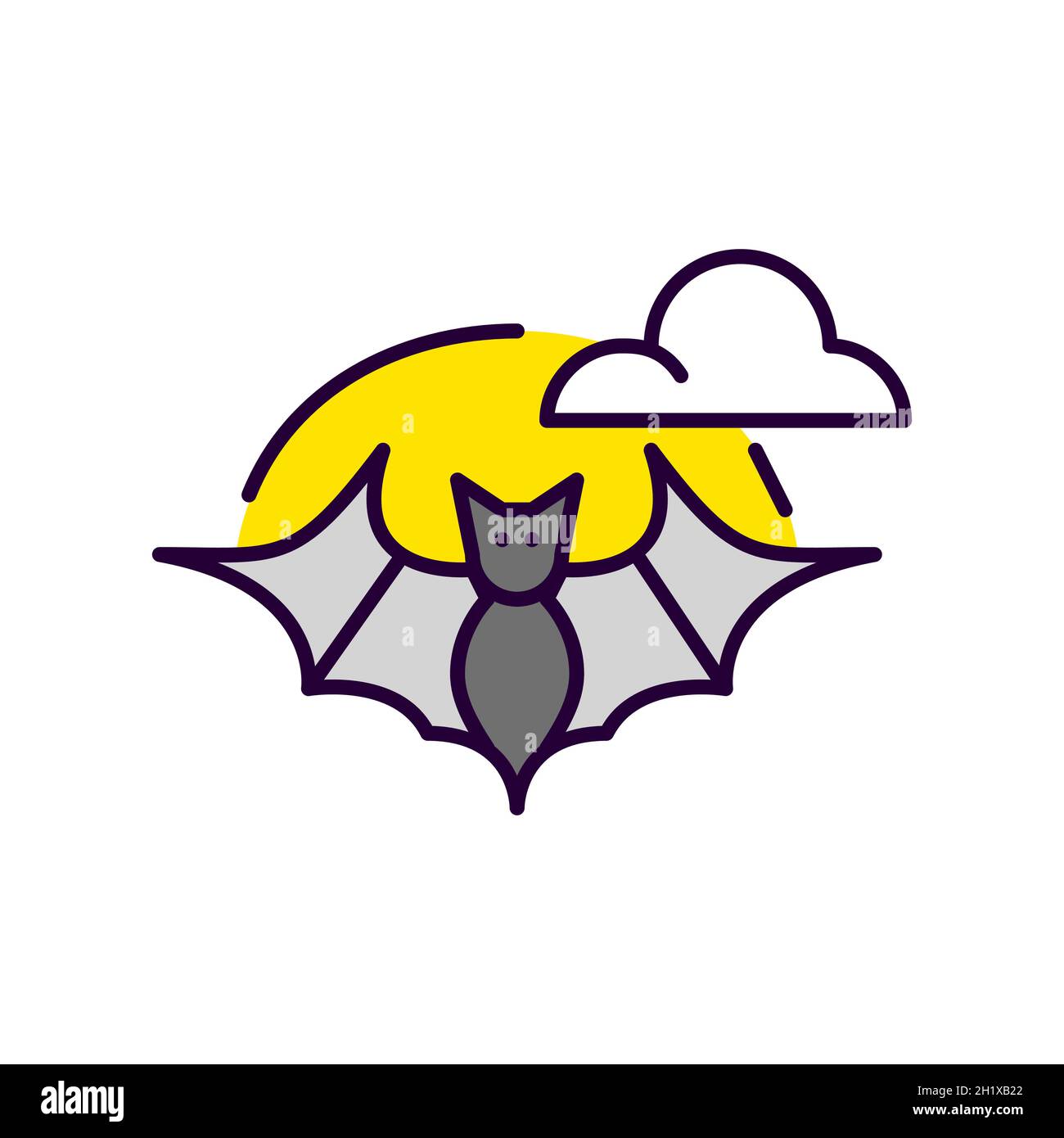 Pixel bat Cut Out Stock Images & Pictures - Alamy