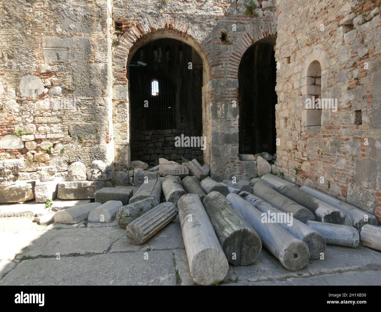 Saint Nicholas or Santa Claus Church in Demre. It is rumored that St ...