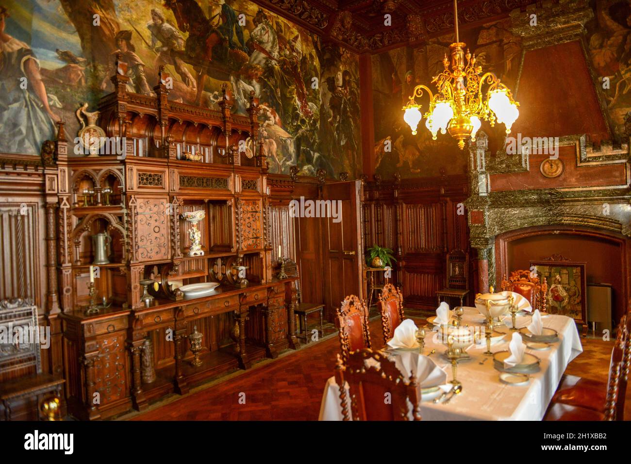 German Castle Interiors Hohenzollern Castle