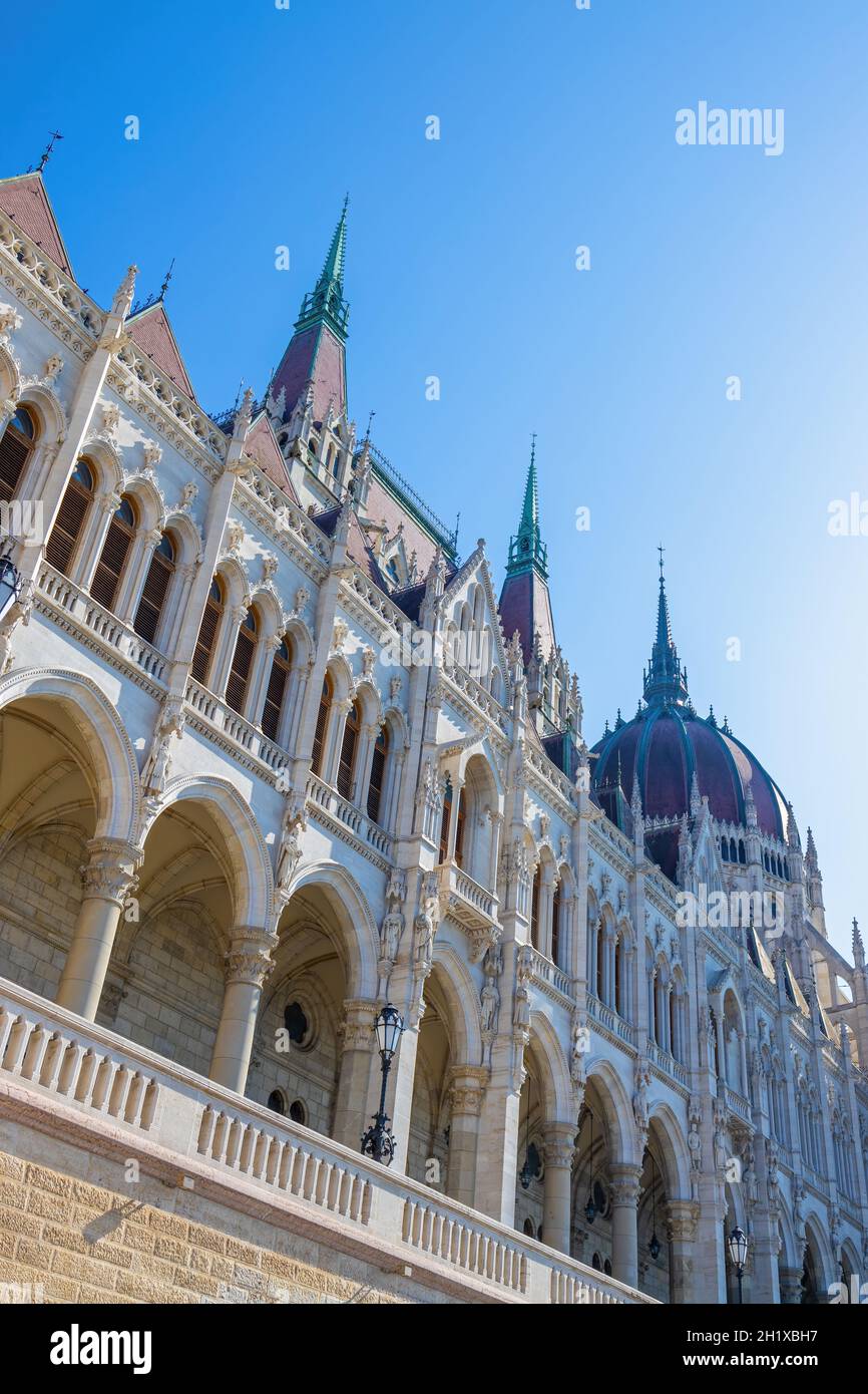 Famous Hungarian Parliament Building in Budapest Stock Photo - Alamy