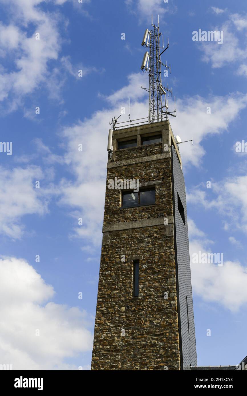 Signal de Botrange is the highest point in Belgium, located in the High ...