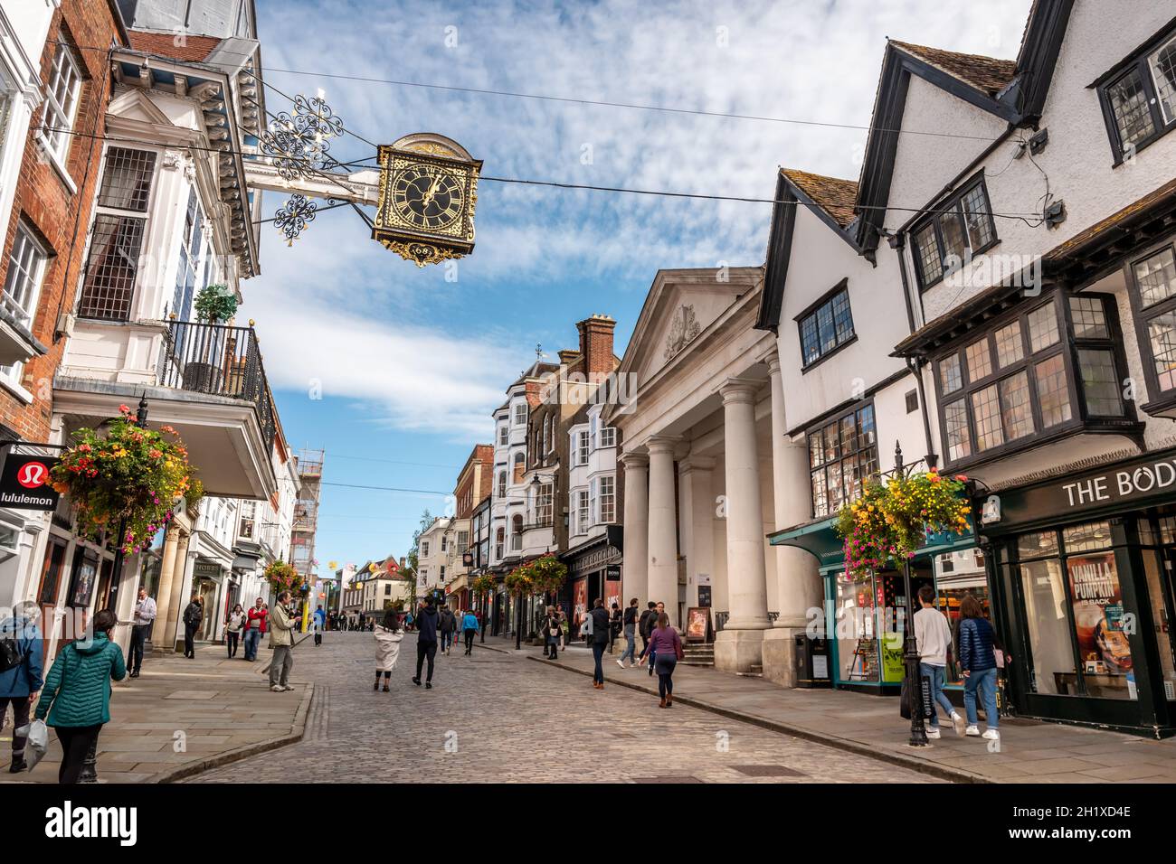 Guildford town centre hi-res stock photography and images - Alamy
