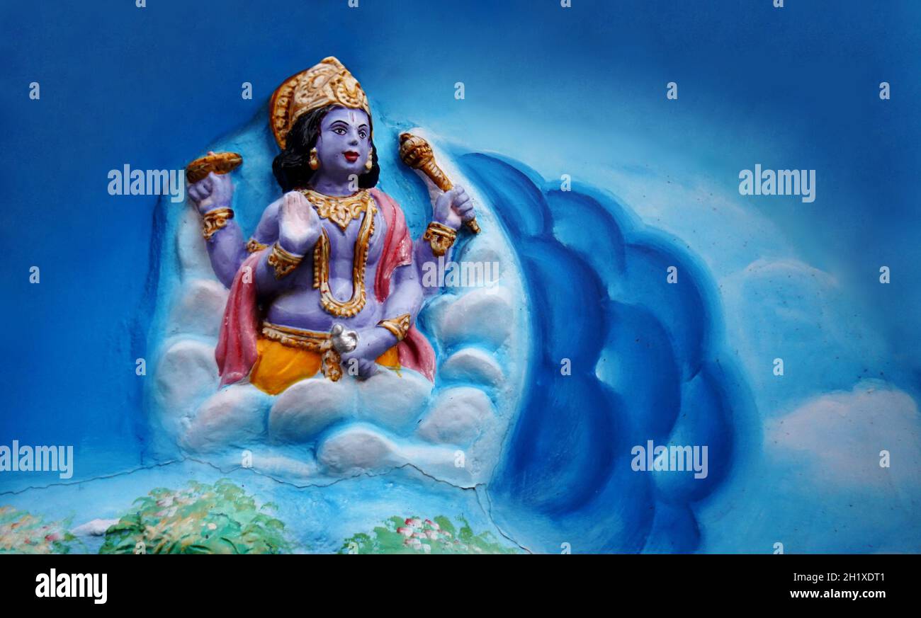 Mural vishnu hi-res stock photography and images - Alamy