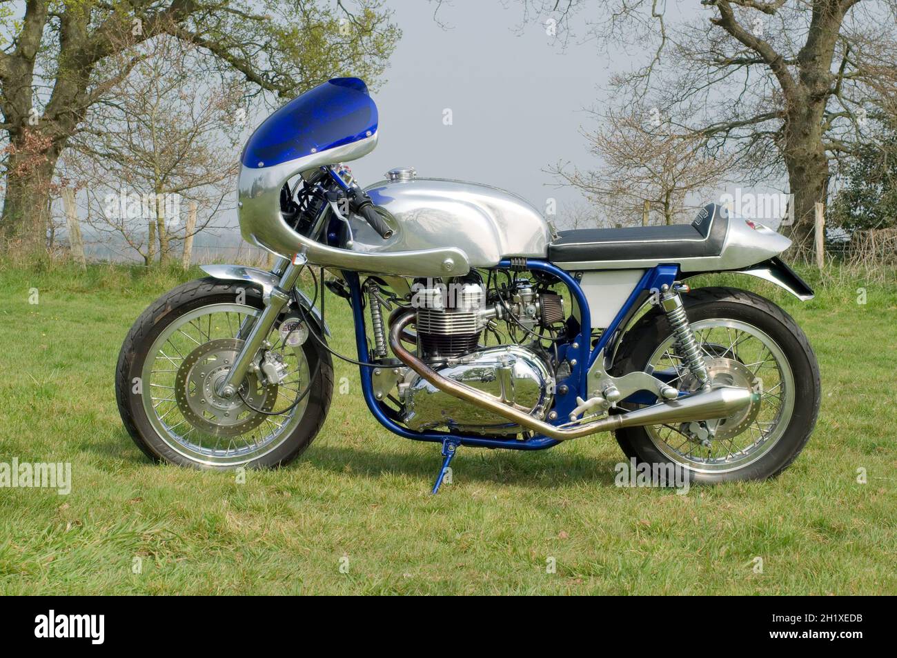 Triton 790cc 2001 Hinckley Bonneville engine 1959 Norton Wideline ...