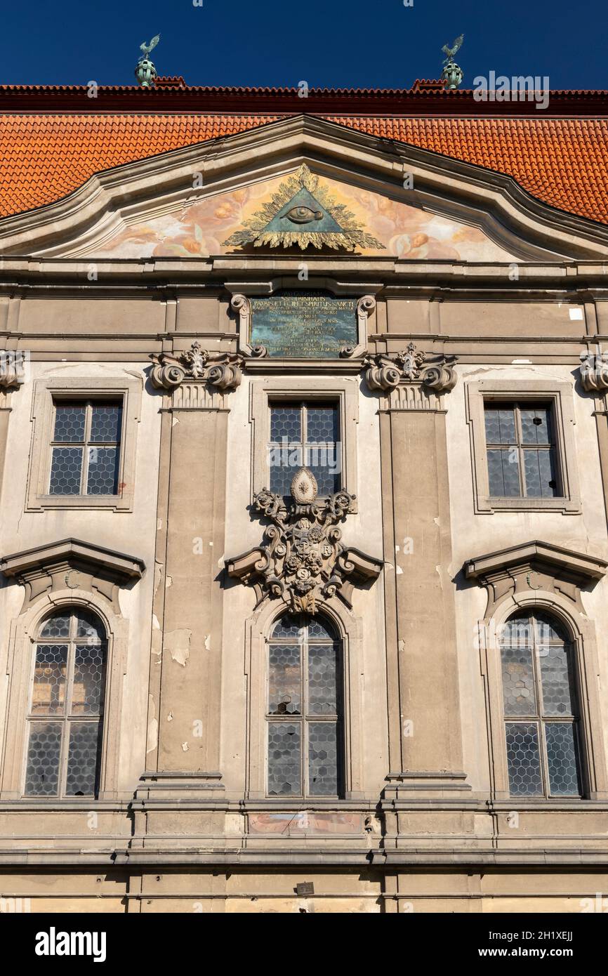 Baroque cistercian Plasy monastery, Plzen region, Czech Republic Stock ...