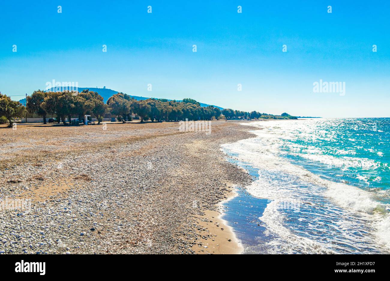 Kremasti beach , rhodes hi-res stock photography and images - Alamy