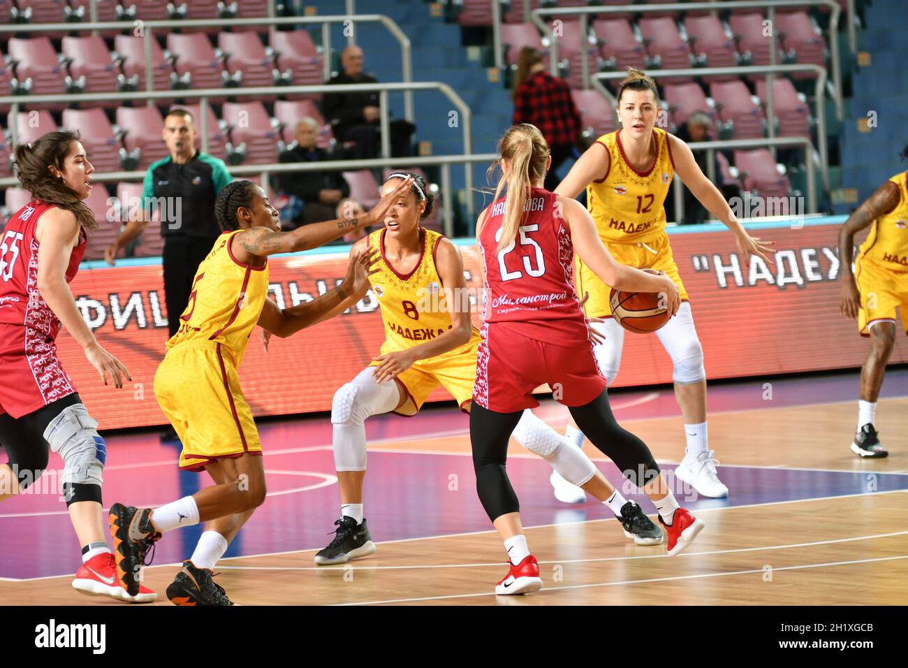 Russian professional basketball team hi-res stock photography and ...