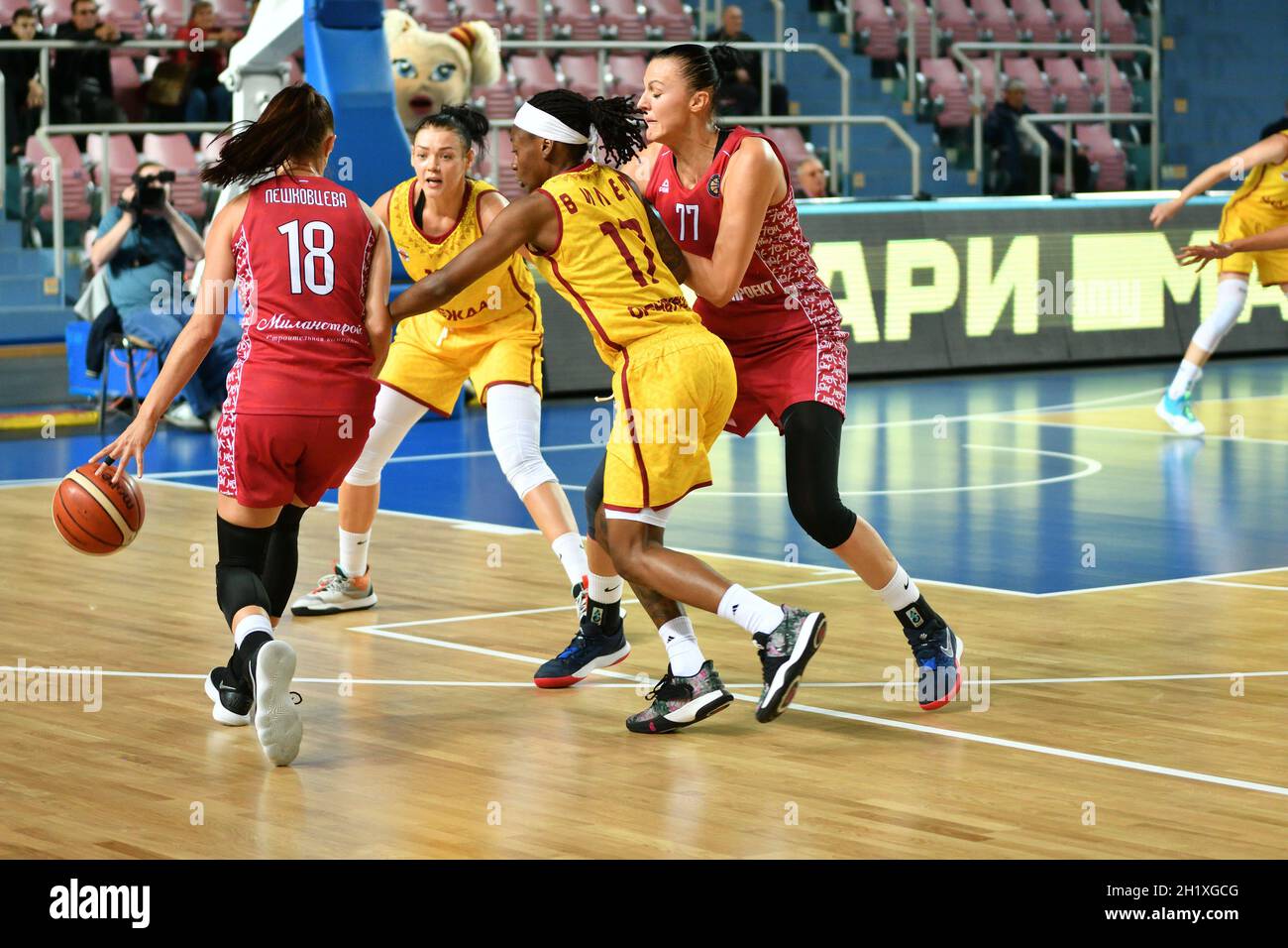 Russian professional basketball team hi-res stock photography and ...