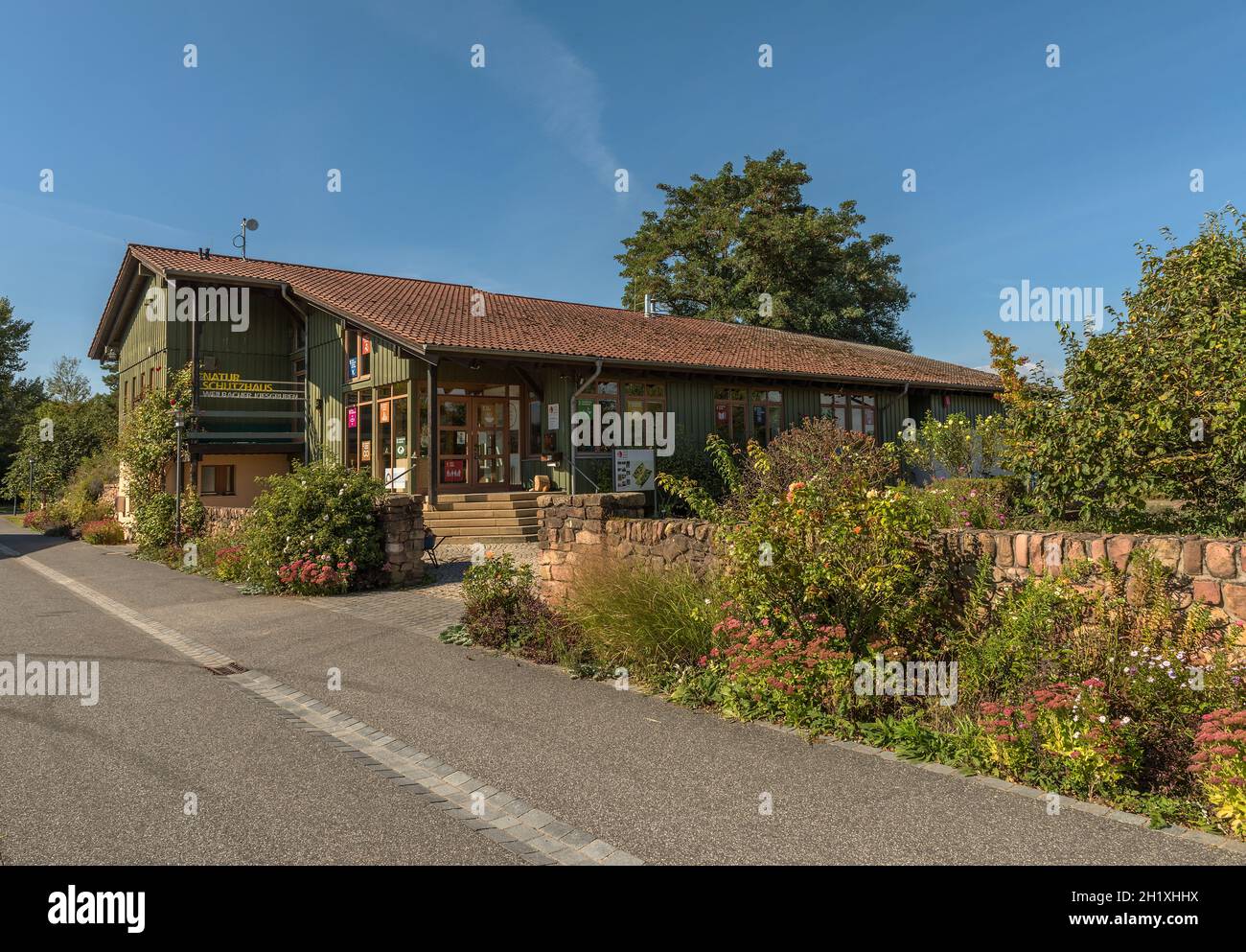 Visitor Center Regional Park Rhein-Main, Floersheim, Germany Stock ...