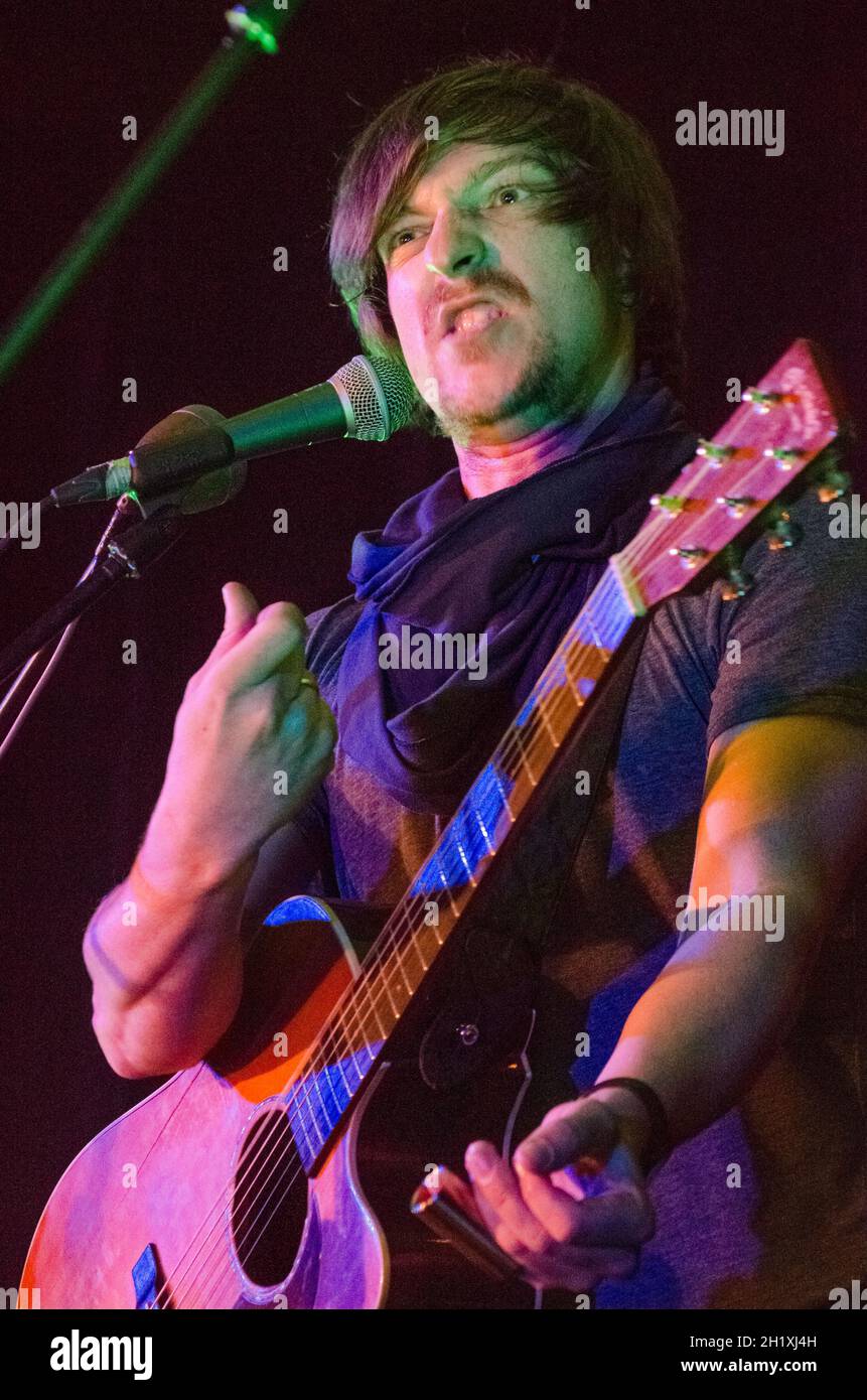 Blues guitarist Albert Frost plays in a concert at the National Arts ...